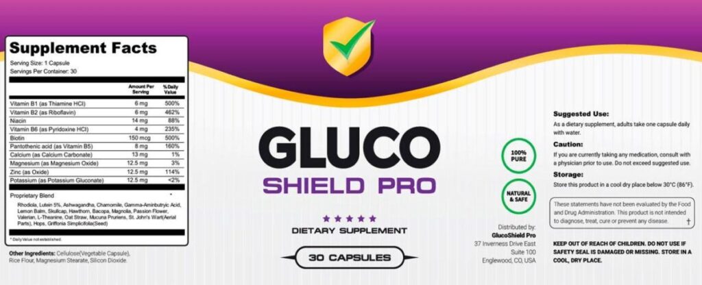 Gluco Shield Pro Review - Diabetes Type 2 Formula | $49/6 Bottle - H M R